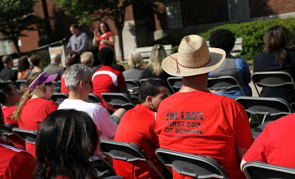 Emotional closing ceremony for 'family' of Forster Secondary School ...