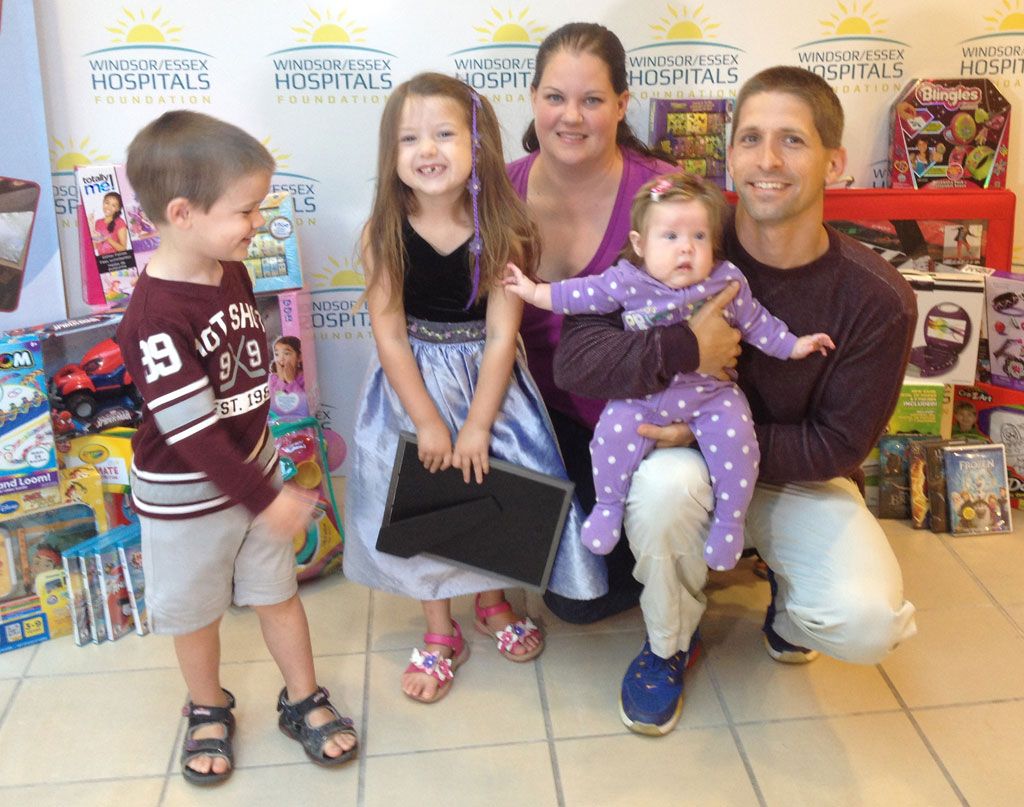 Four-year-old Windsor girl raises $1,000 for toys for kids with cancer ...