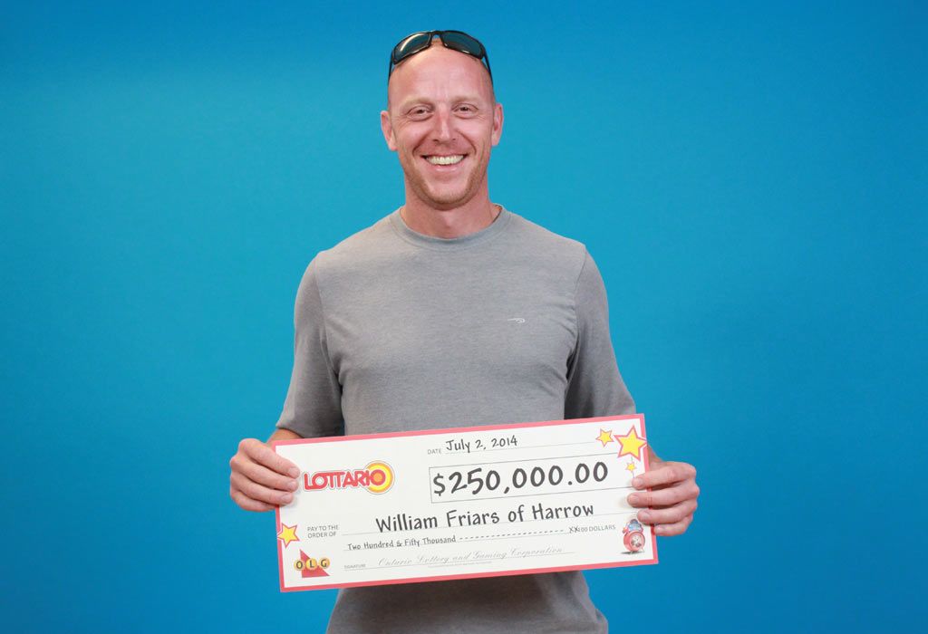 Harrow man collects $250,000 Lottario prize | Windsor Star