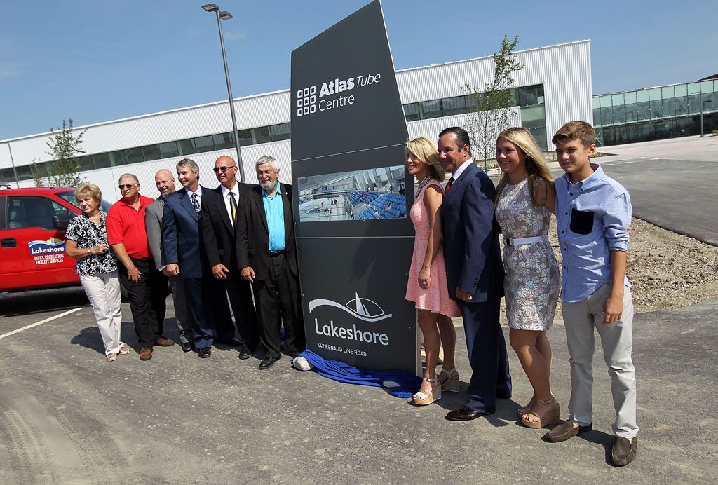 Lakeshore's new recreational facility named after Essex steel company ...