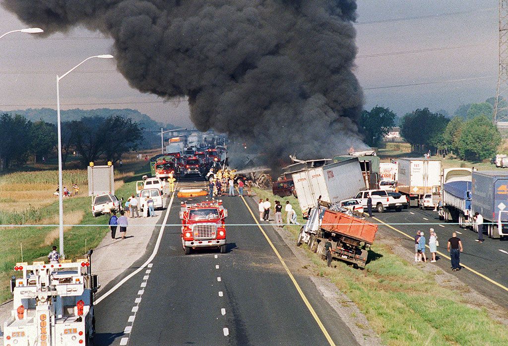 Photos: 1999 Highway 401 Disaster | Windsor Star