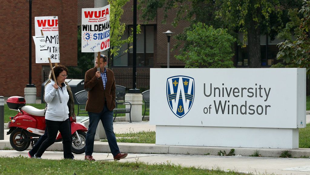 University of Windsor cancelling Thursday morning classes due to WUFA ...