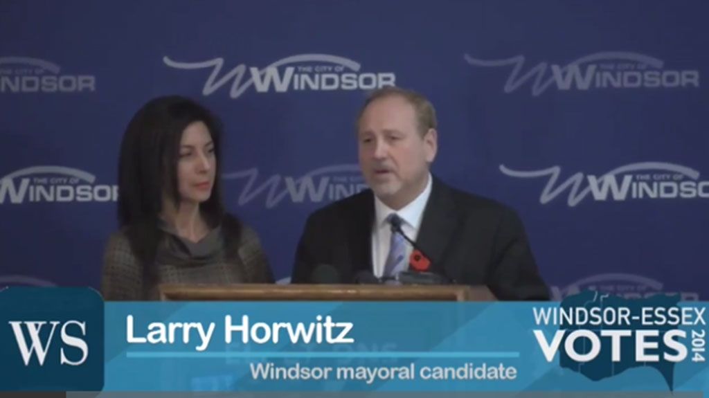 Replay: Windsor Mayoral Hopeful Larry Horwitz Delivers Concession ...