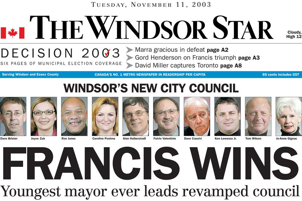 Eddie Francis: Chalk one up for the little guy | Windsor Star