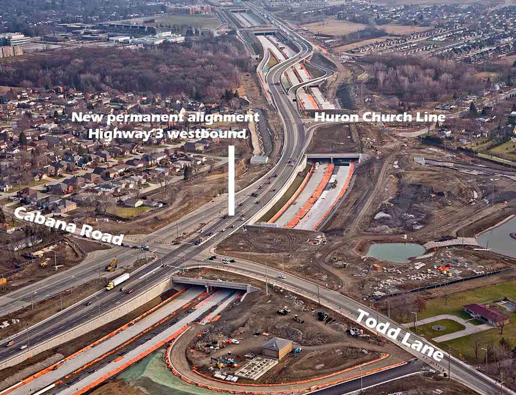 Cabana Road West closure at Highway 3 extended | Windsor Star