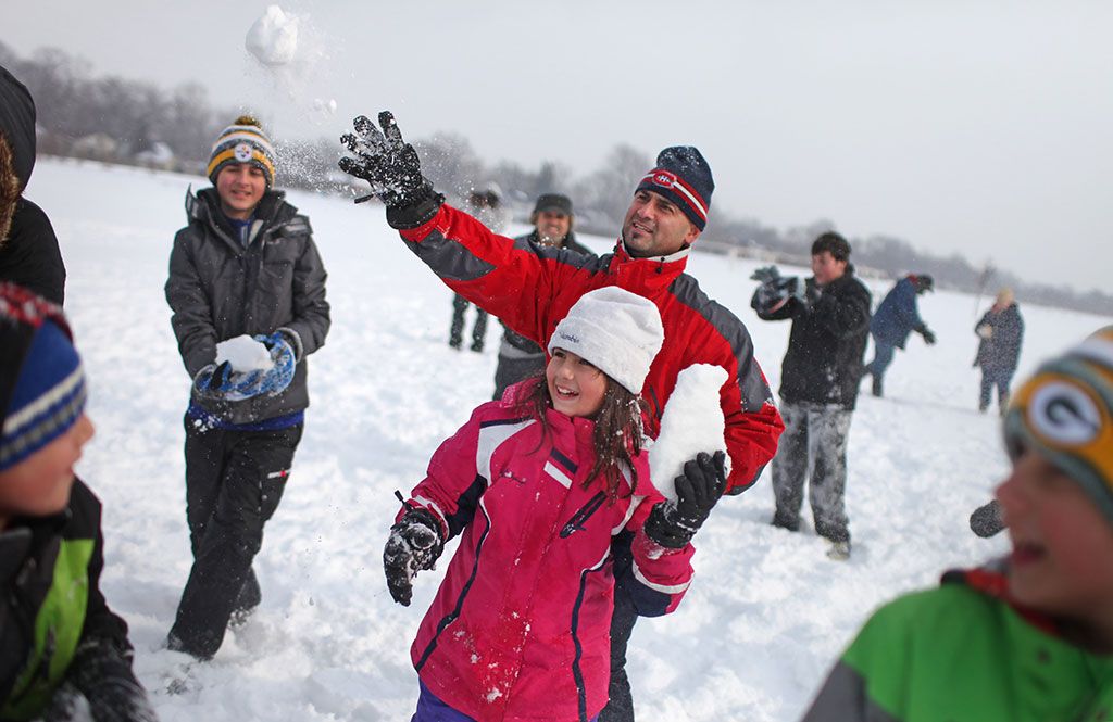 Photos: #WINsnowfight draws strong crowd at Ford Test Track | Windsor Star