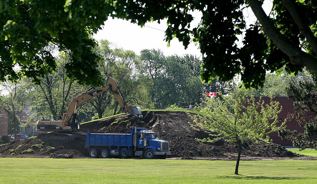 City of Windsor moves hill from Long Park to Ford Test Track | Windsor Star