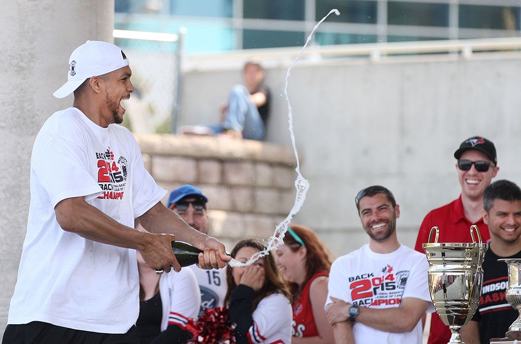 Photos: Express celebrate NBL of Canada title with fans | Windsor Star
