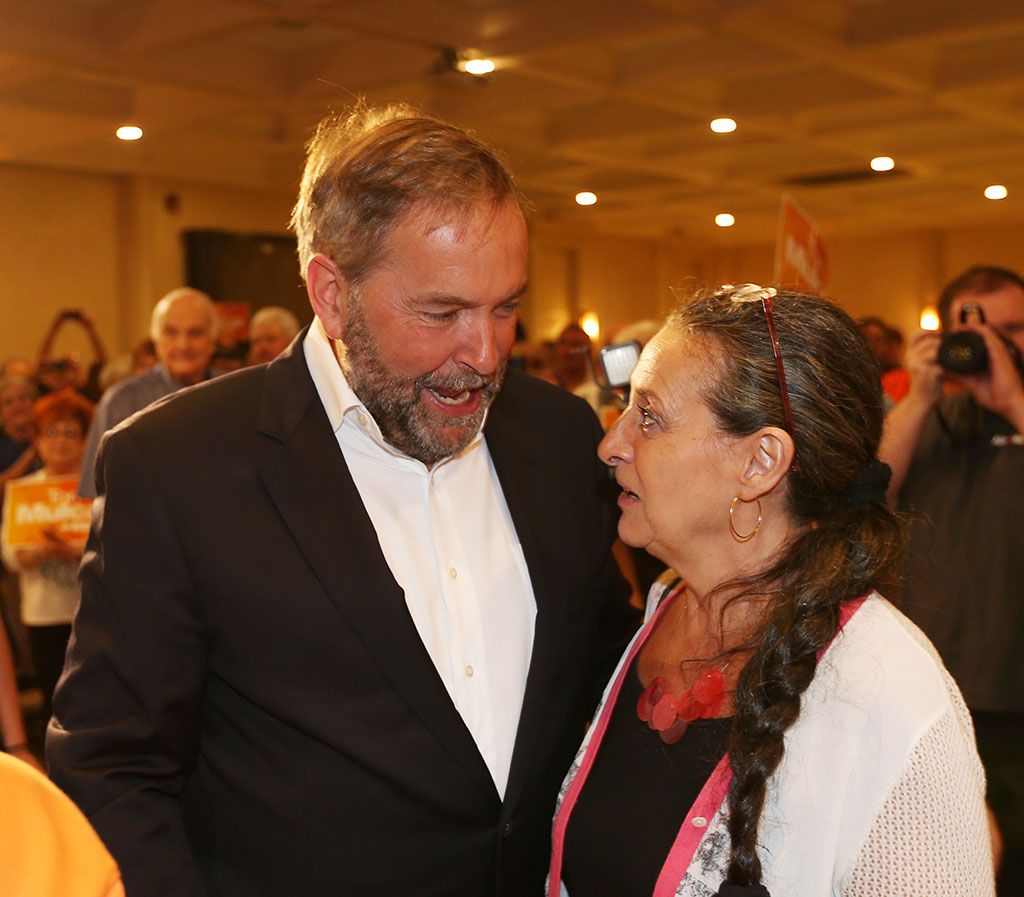 NDP faithful applaud leader Tom Mulcair's message | Windsor Star