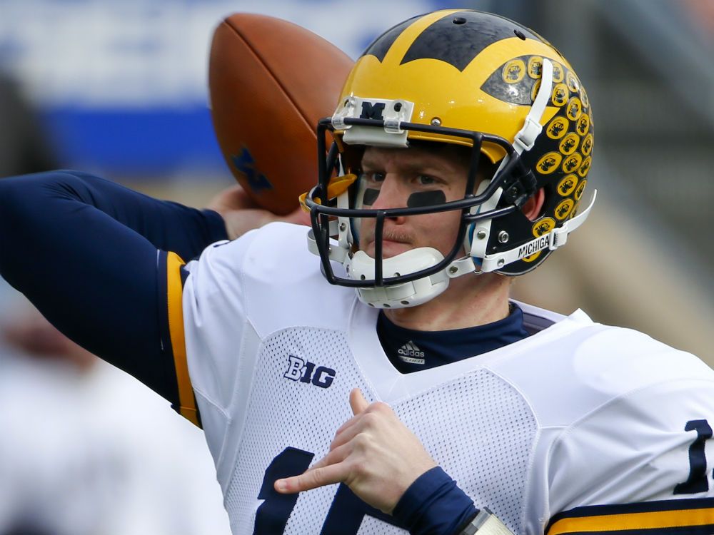 Jake Rudock develops into NFL-calibre QB under Jim Harbaugh | Windsor Star