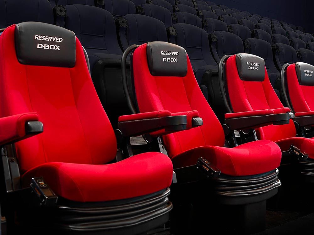 New motion seats add excitement to movies at Cineplex Odeon Windsor ...