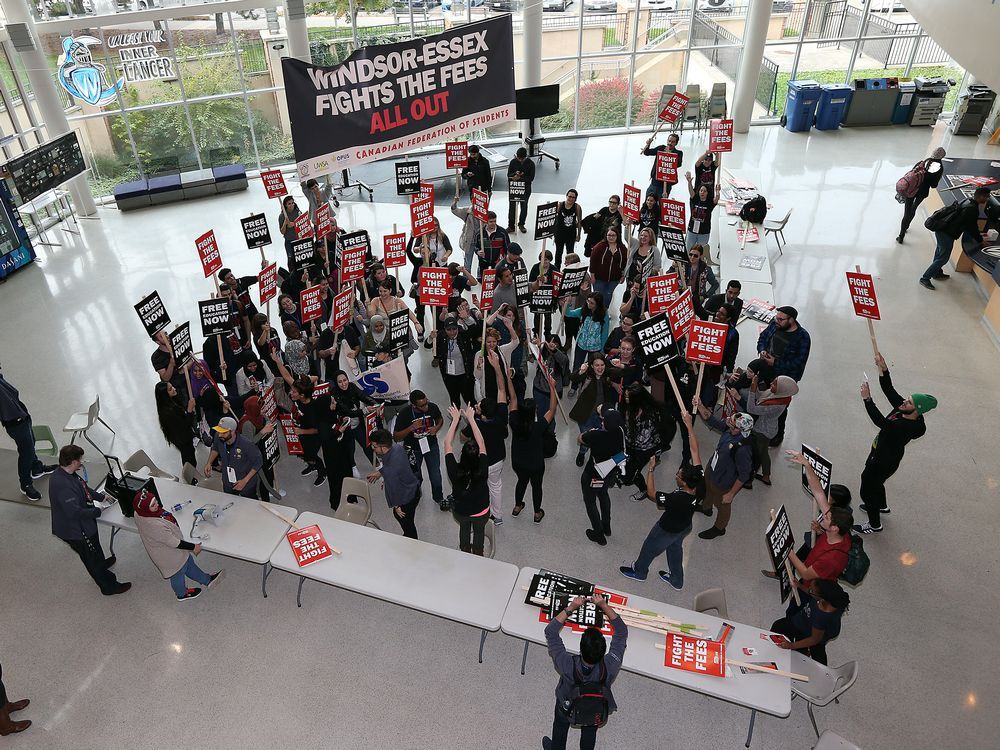 Photos: Protests, demolition and a free lunch at the University of ...