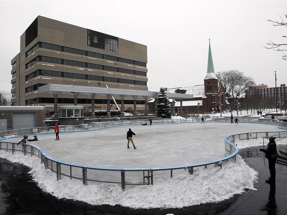 Charles Clark Square public skating rink opens for season | Windsor Star
