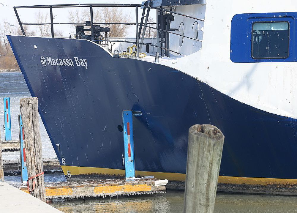 Canadian cruise ship stuck in ice on Detroit River | Windsor Star