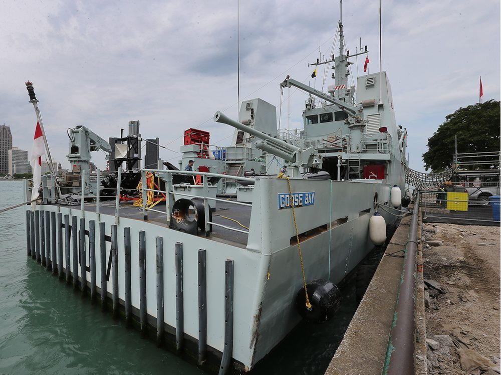 Photos: HMCS Goose Bay makes stop in Windsor | Windsor Star