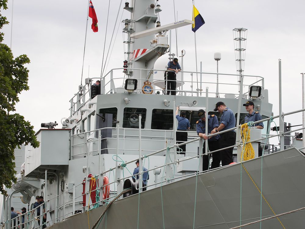 Photos: HMCS Goose Bay makes stop in Windsor | Windsor Star