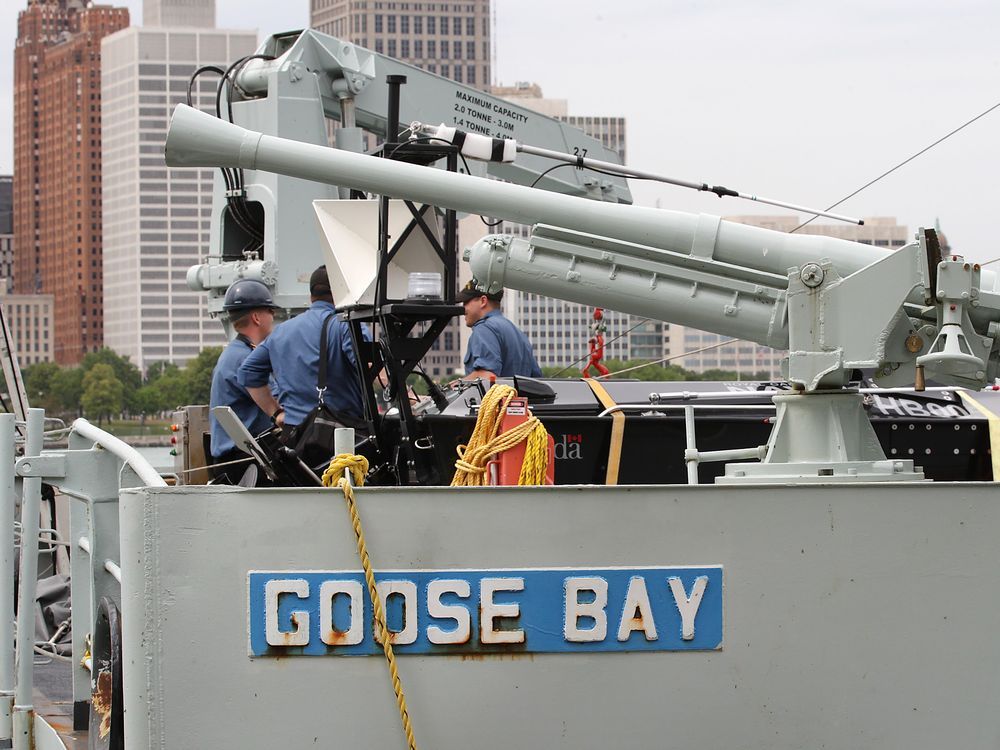 Photos: HMCS Goose Bay makes stop in Windsor | Windsor Star