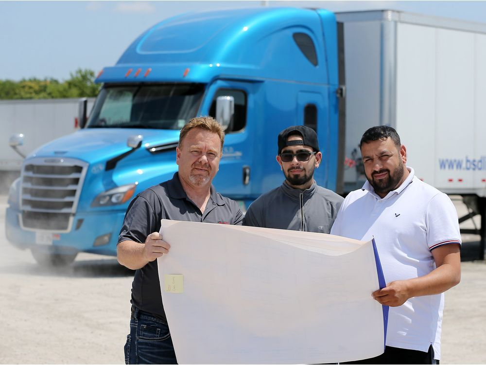 Rapidly expanding trucking firm building 150,000-sq-ft Windsor ...