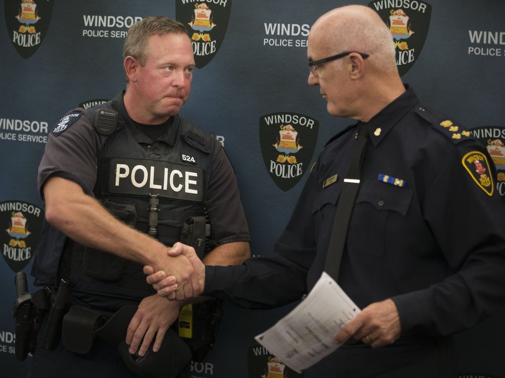 Windsor cop awarded Gov.-Gen. commendation for bravery | Windsor Star