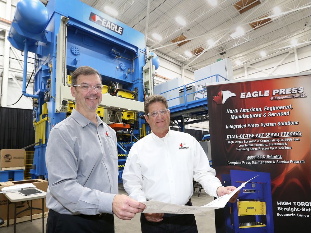 Local stamping firm builds $2.8M game-changer of a press machine ...