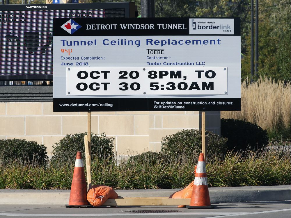Detroit-Windsor Tunnel re-opens | Windsor Star