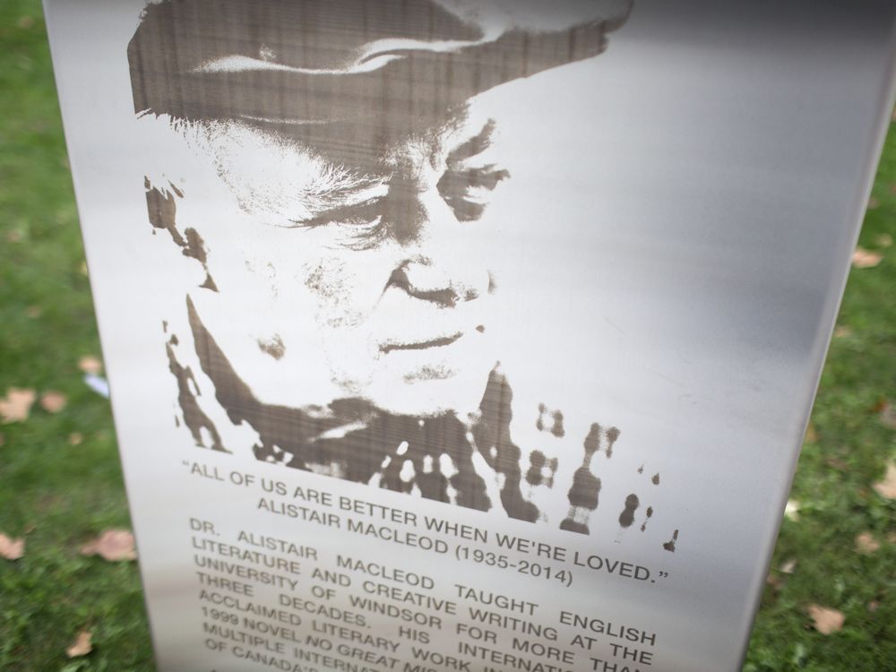 Photos/video: University dedicated walkway to Alistair MacLeod ...