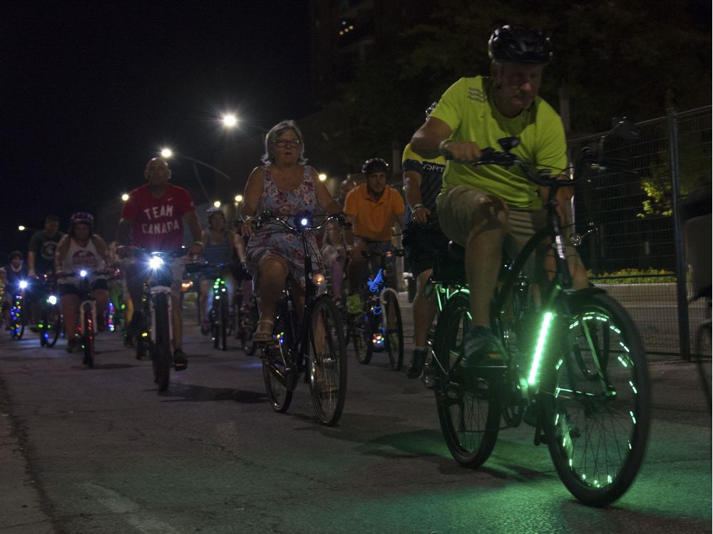 Friday Night Lights bike tour returns, brighter than ever | Windsor Star