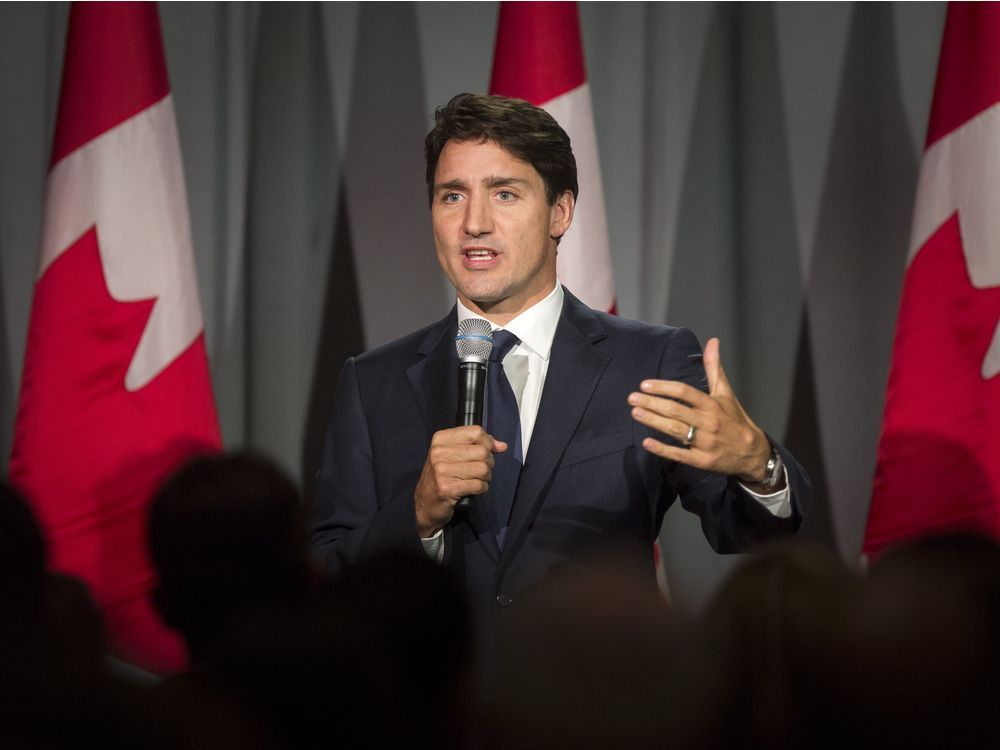 Trudeau celebrates trade deal, Howe bridge in Windsor | Windsor Star