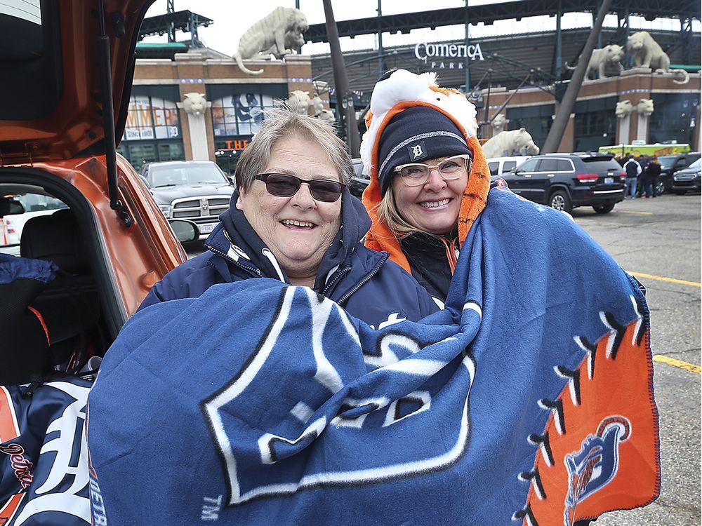 Fans take over downtown Detroit for the Tigers home opener | Windsor Star