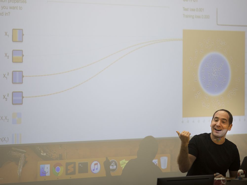 Photos: Google software developer speaks to St. Clair students ...