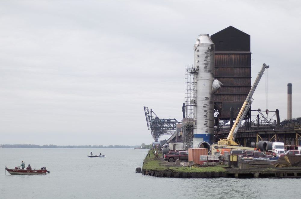 Zug Island steel operations chug along, despite ongoing air and noise ...
