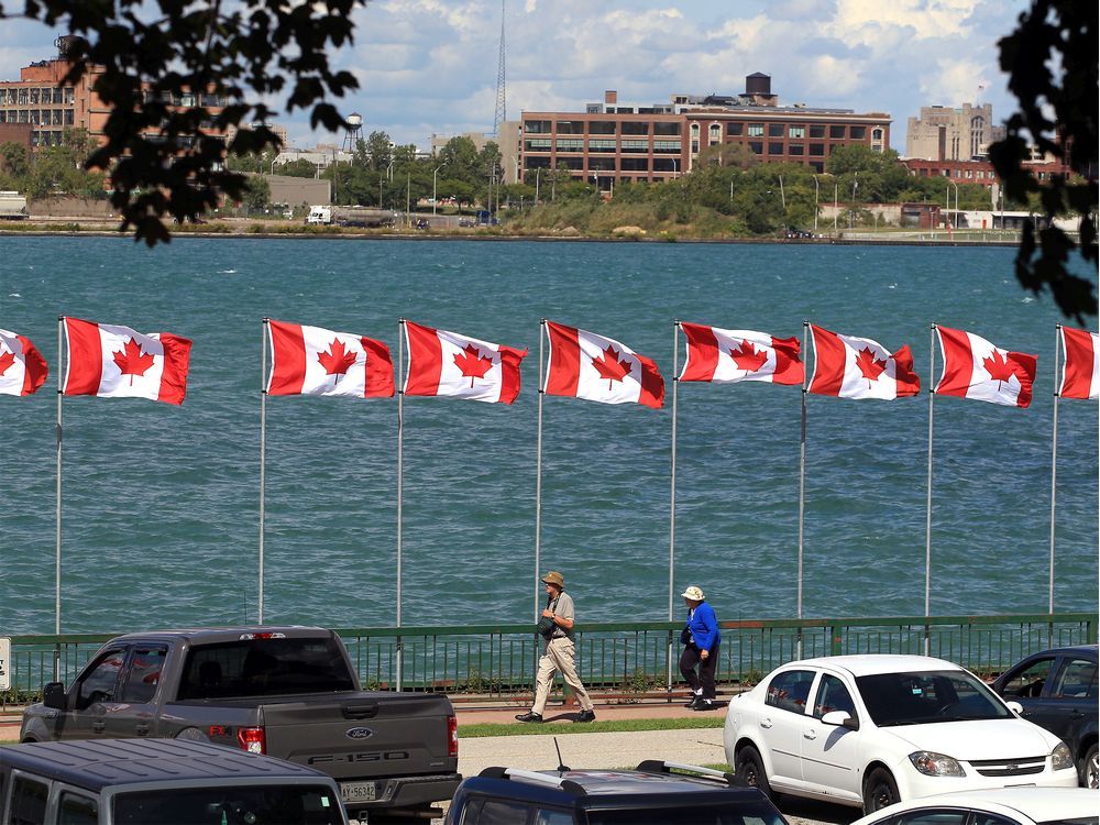 Flags of Remembrance flying on Windsor waterfront | Windsor Star