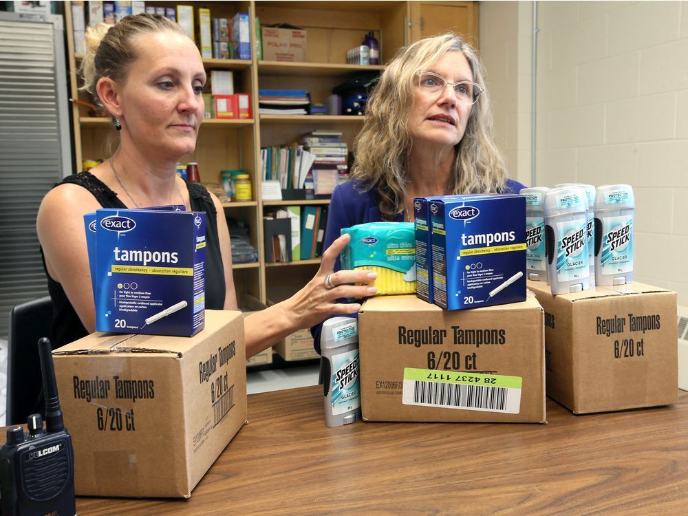 Goodfellows stock hygiene products at local schools | Windsor Star
