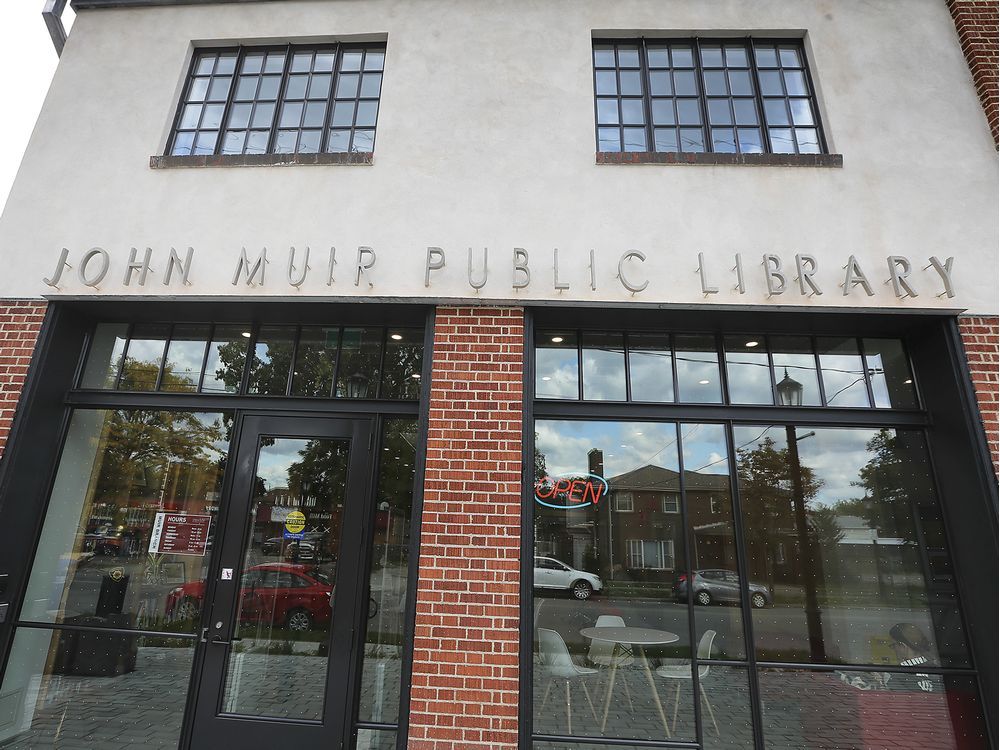 Oops. City spending $51K to replace signs at new John Muir library ...