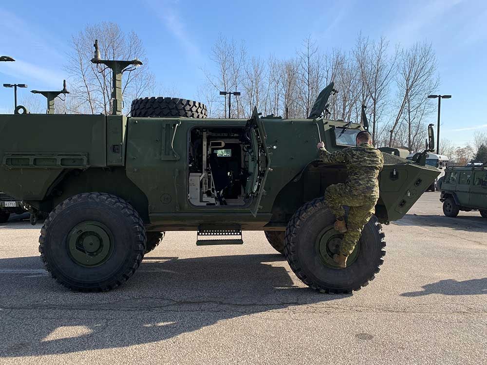 Windsor Regiment shows off new Tactical Armoured Patrol Vehicle ...