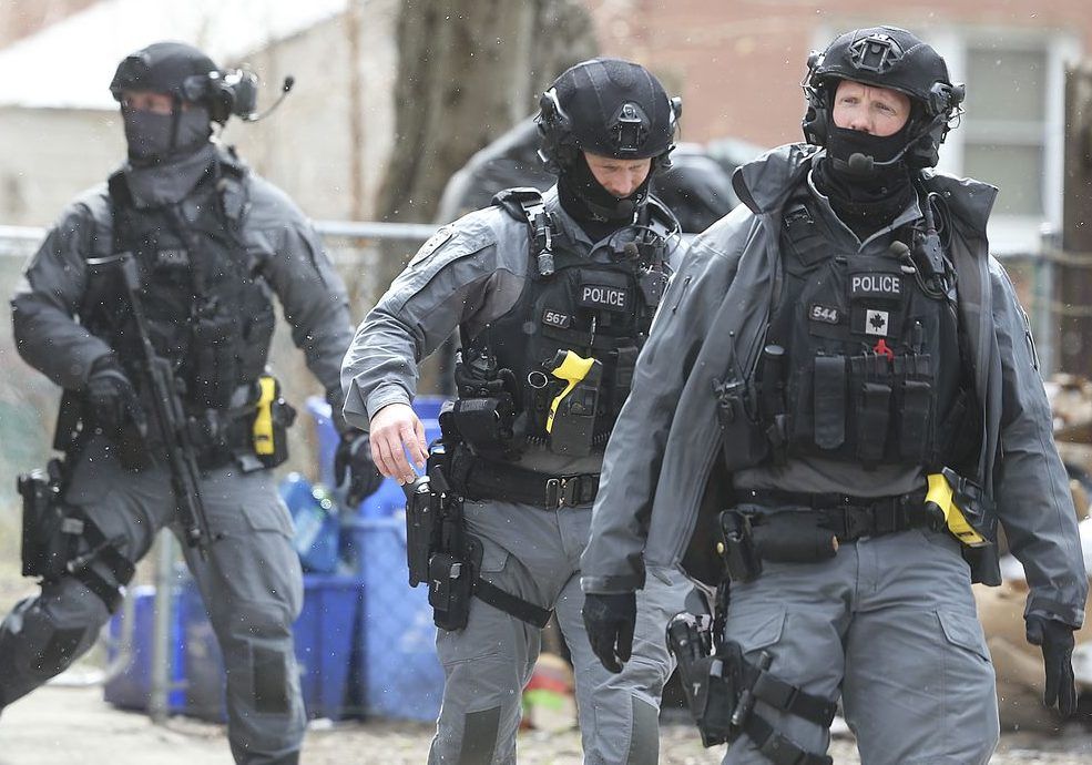 City, OPP officers deploy armoured vehicle in west Windsor arrests ...