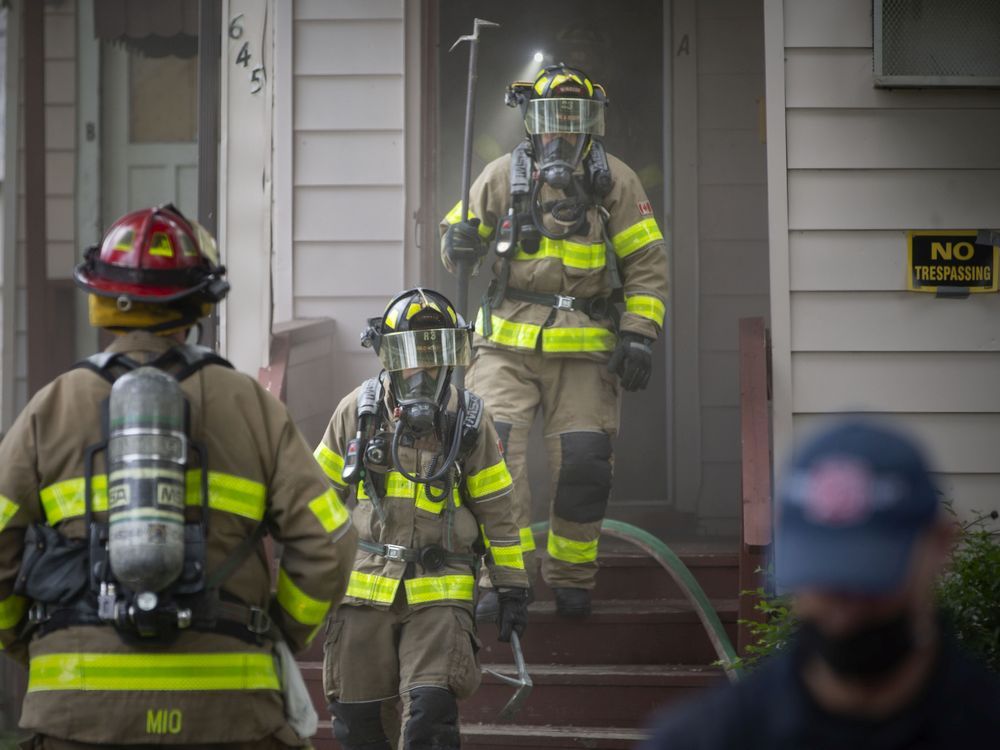 PHOTOS: Stubborn Janette blaze occupies firefighters | Windsor Star