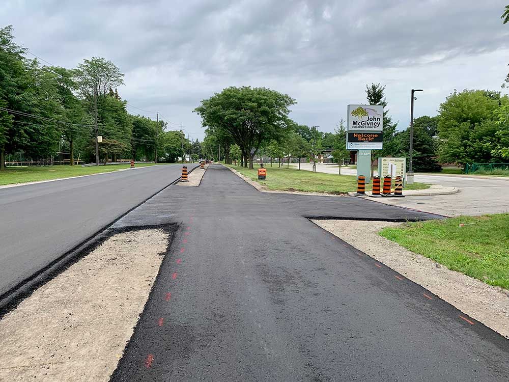 City of Windsor touts new Matchette Road bike path | Windsor Star