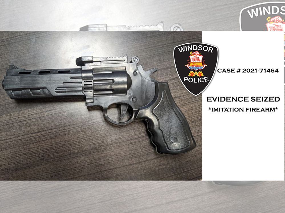 Imitation firearm pointed at officer, say Windsor police | Windsor Star