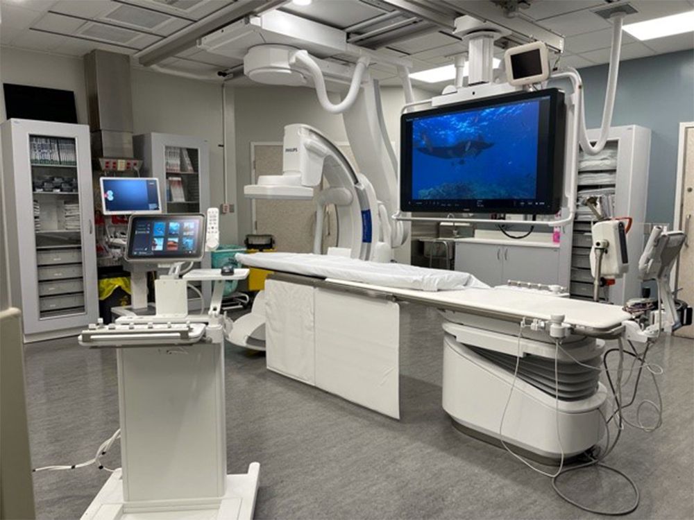 New Windsor Regional Hospital Angio Room important investment here ...