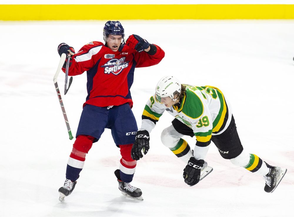 Johnston still centre of attention for Spitfires in 4-1 road win over ...