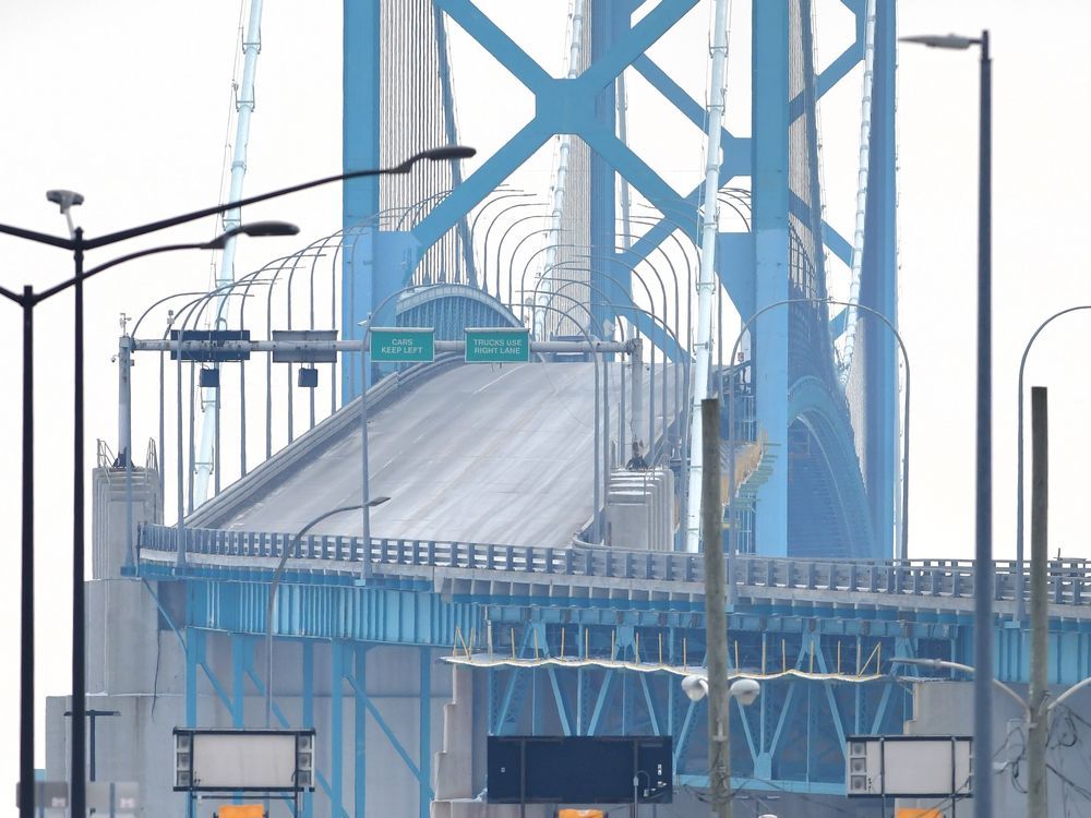 Protest group continues to cause havoc for Ambassador Bridge traffic ...