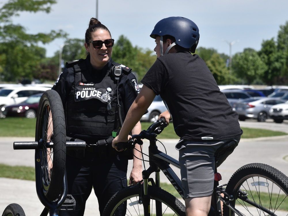 LaSalle police host kids bike rodeo | Windsor Star
