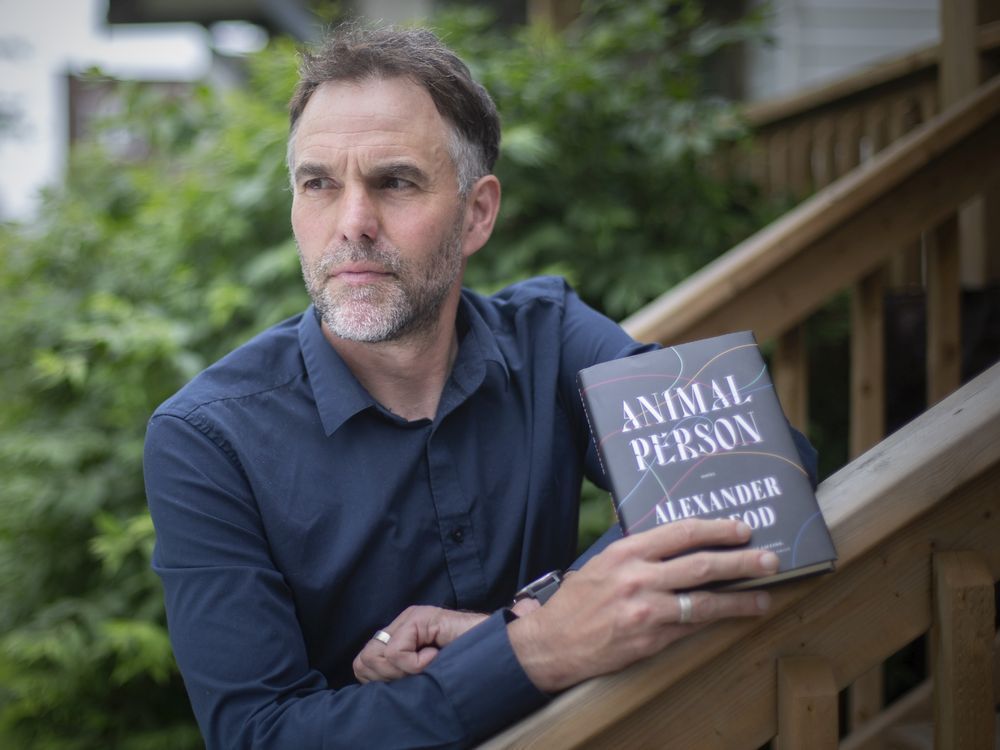 Alexander MacLeod attends Windsor launch of new book, Animal Person ...
