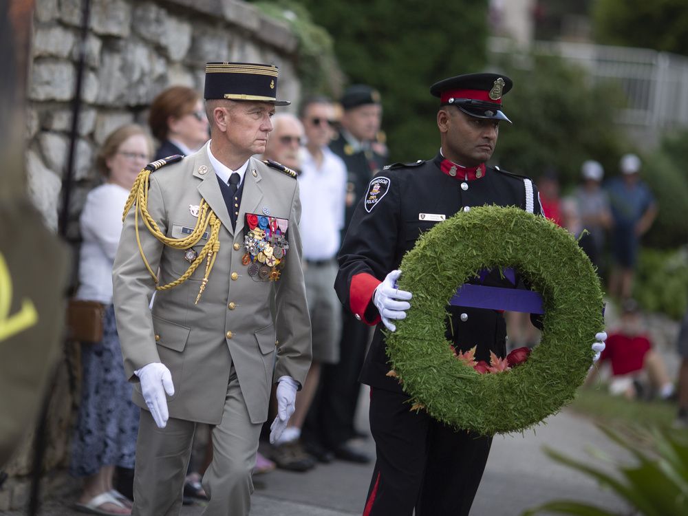 Dieppe national 80th anniversary ceremony in Windsor honours Canadian ...