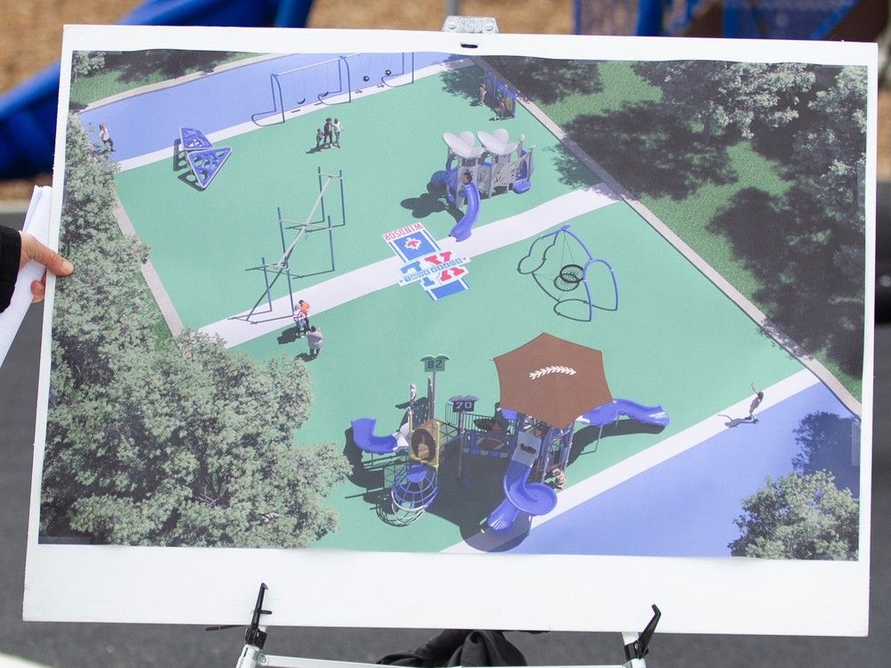 New football-themed playground opens at Windsor's waterfront | Windsor Star