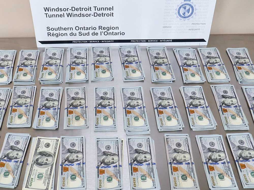 $32K in undeclared cash seized by CBSA at Windsor-Detroit tunnel ...
