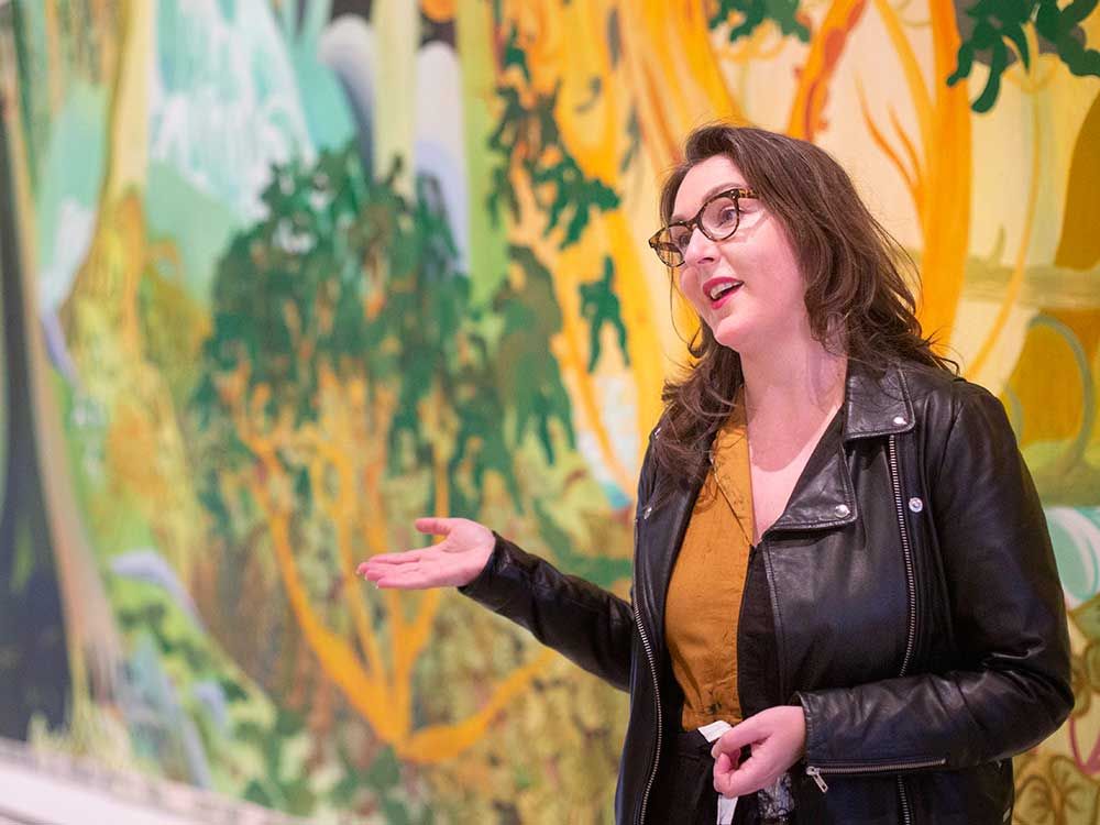 New AWE exhibits explore imagined forests, clairvoyance, A.I. and more ...