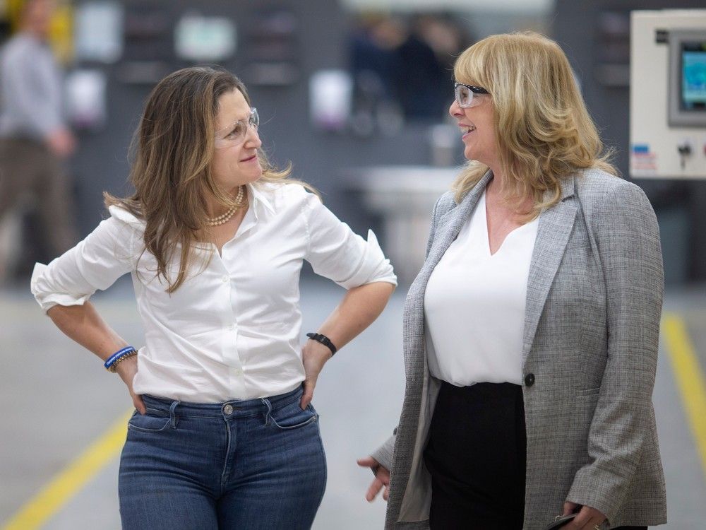 Freeland says Windsor central to EV future in Canada | Windsor Star