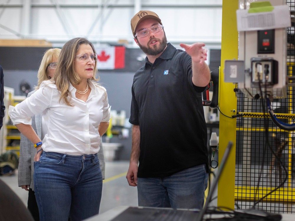 Freeland says Windsor central to EV future in Canada | Windsor Star